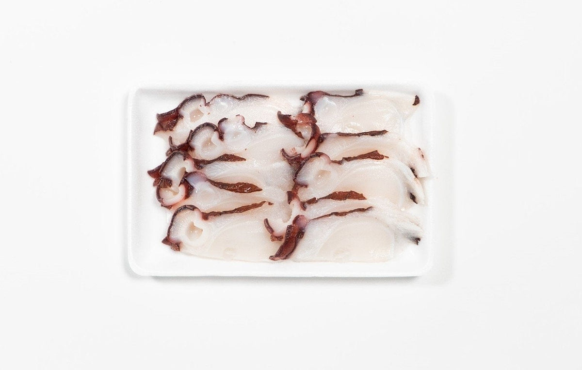 Tako (Boiled Octopus) Slice 30 trays – WAGYUMAN WHOLESALE